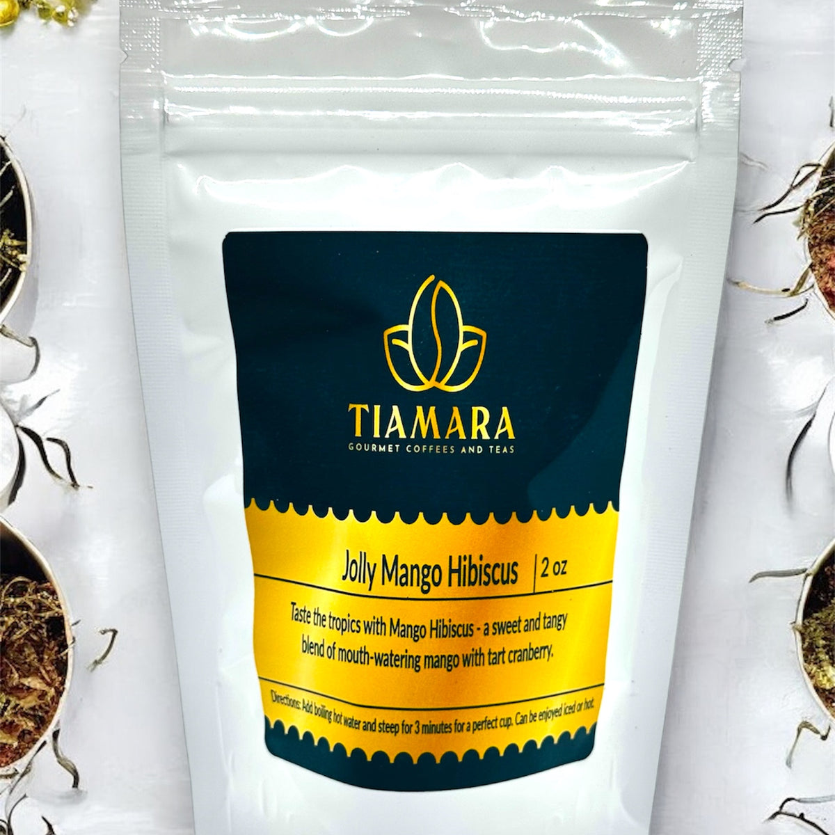 Jolly Mango Hibiscus – Tiamara Gourmet Coffees & Teas